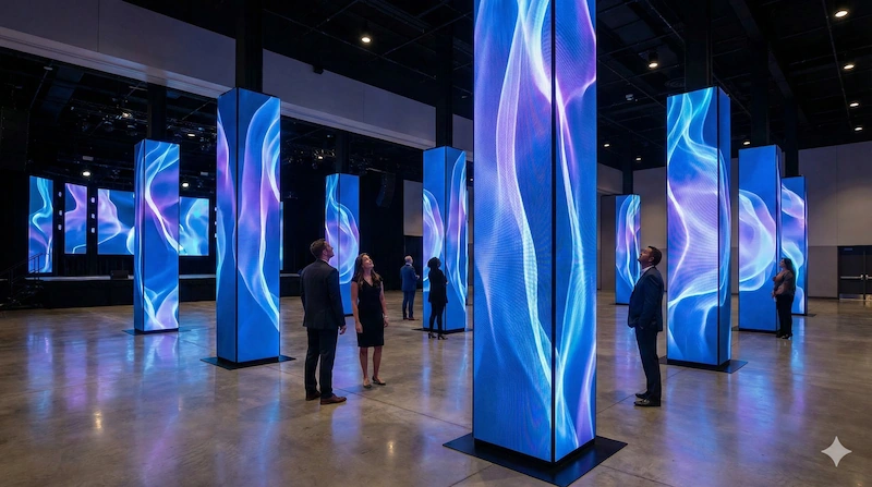 Vertical LED Screens for Fashion: Trends [2026]